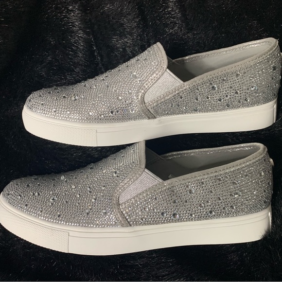 Steve Madden | Shoes | Steve Madden Rhinestones Slipon Sneakers For Any ...